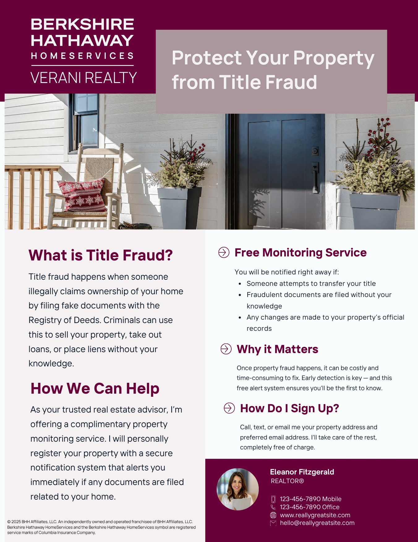 Residential Flyers | Verani Realty Canva Templates